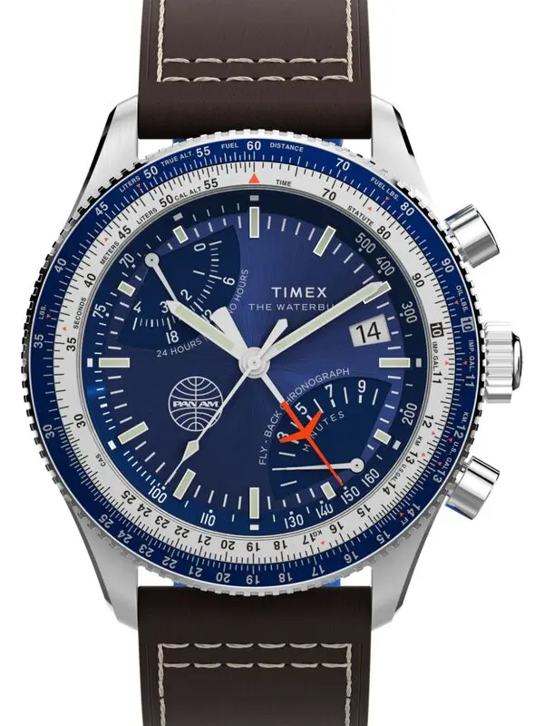 Timex® X Pan Am 43mm Chronograph Watch