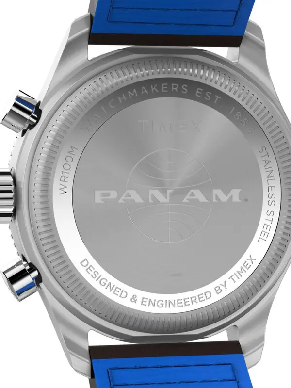 Timex® X Pan Am 43mm Chronograph Watch