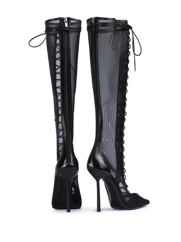 LE SILLA 120mm Colette Boots - Black
