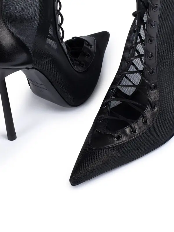 LE SILLA 120mm Colette Boots - Black