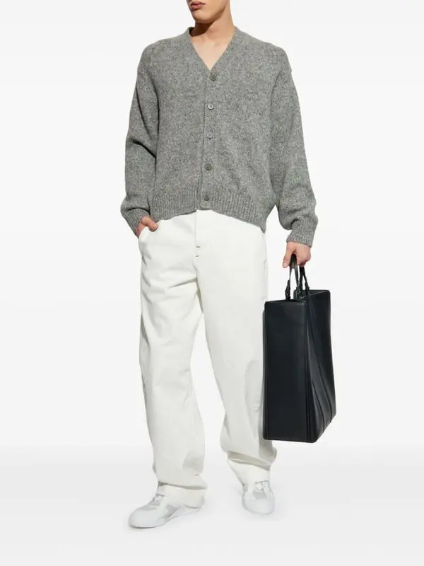 Jacquemus Long Sleeve Cardigan - Grey