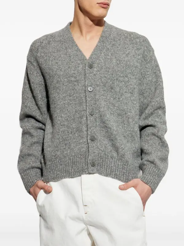 Jacquemus Long Sleeve Cardigan - Grey