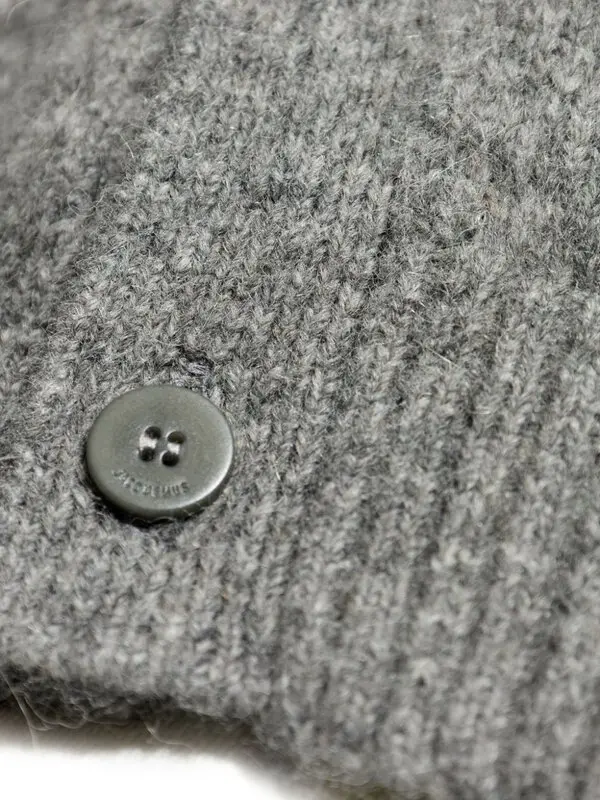 Jacquemus Long Sleeve Cardigan - Grey