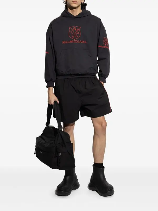 Balenciaga Embroidered Track Shorts