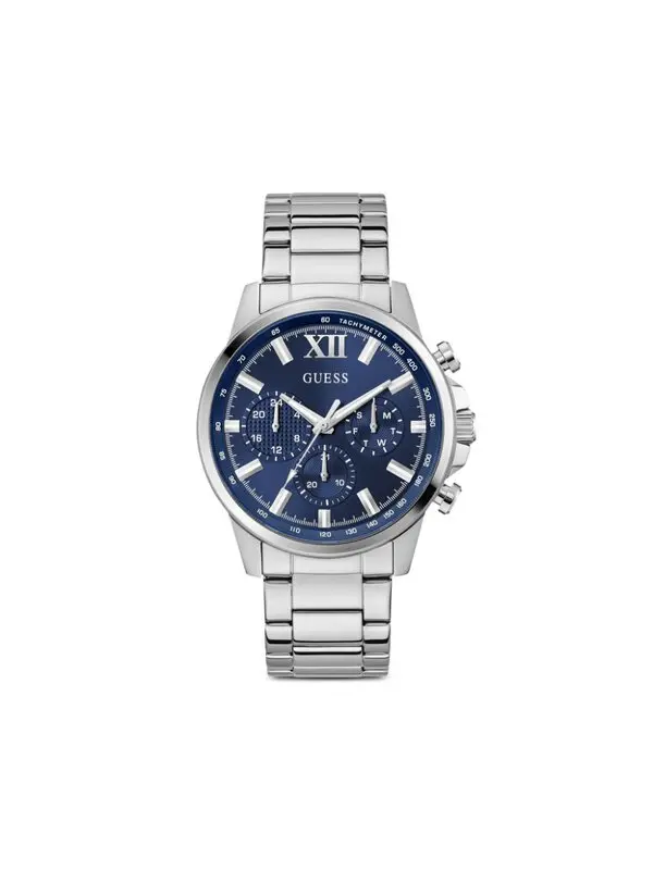 Guess Multi-function 44mm Chronograph Watch - Blue