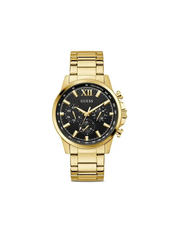 Guess Multi-function 44mm Bracelet Watch - Black