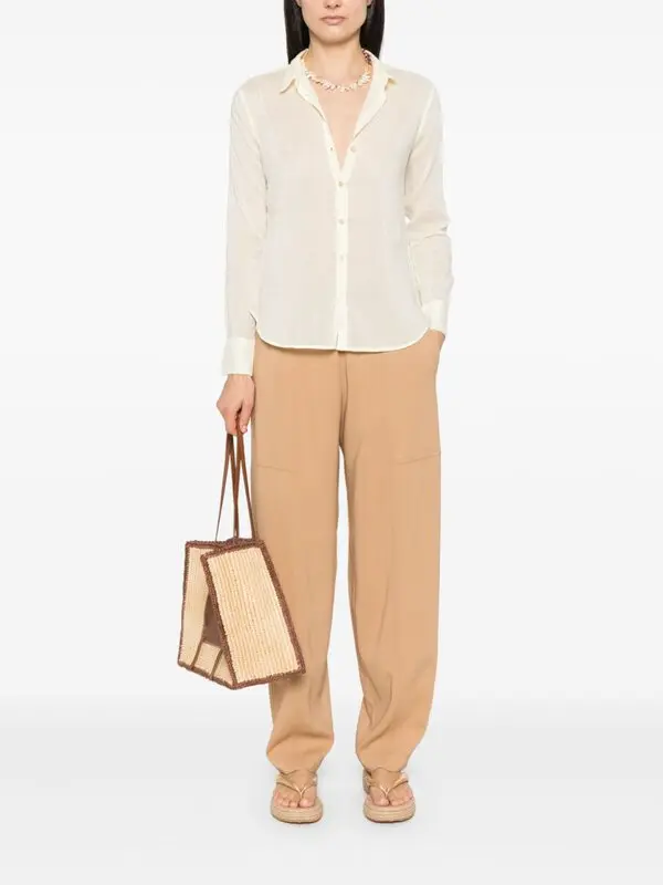FORTE_FORTE Tapered-leg Trousers