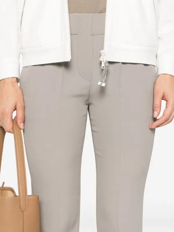 Brunello Cucinelli Crepe Trousers