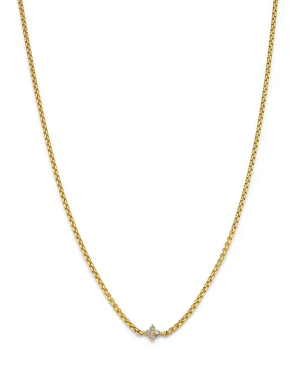 Zoe Chicco 14k Yellow Diamond Pendant Necklace - Gold