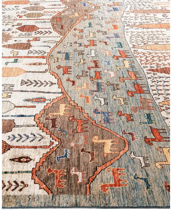 Bloomingdale'S Tribal M1999 Area Rug, 7'10 X 9'7
