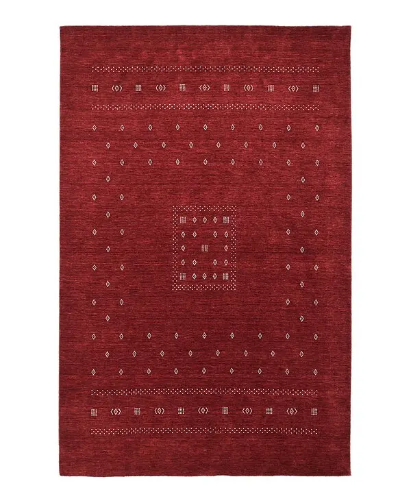 TIMELESS RUG DESIGNS Gabbeh Simi Area Rug, 10' X 14 - Red