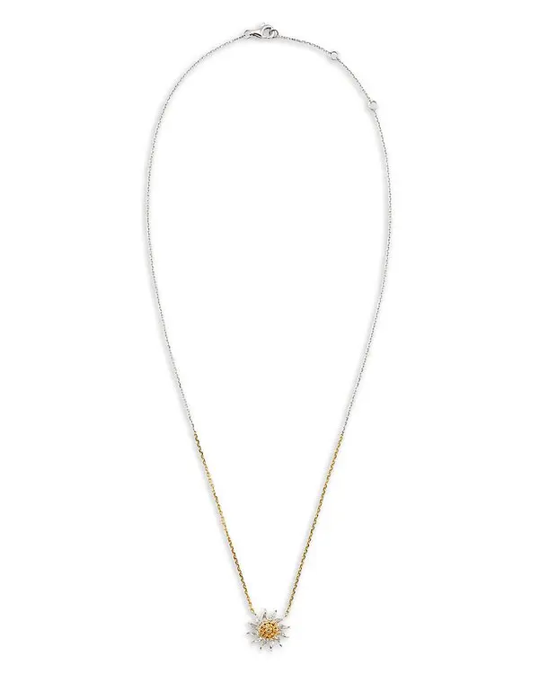 Yvonne Léon 18k Sun Pendant Necklace - Gold