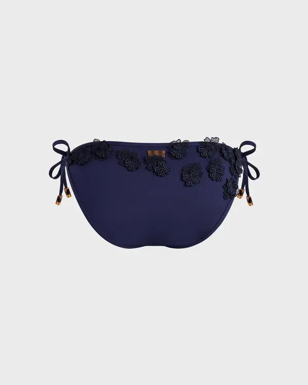 Vilebrequin Embroidered Guipure Florale Bikini Bottom