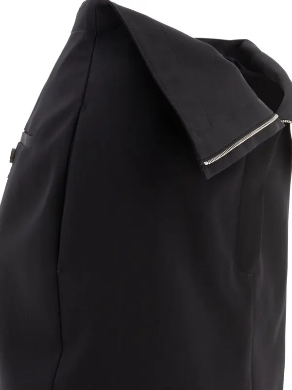 Alexander McQueen Folded-edge Midi Skirt
