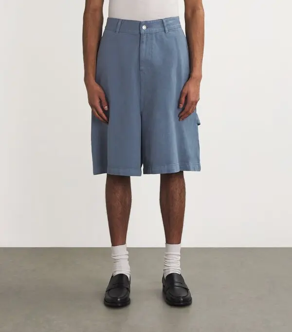 LE17SEPTEMBRE Cotton Work Shorts