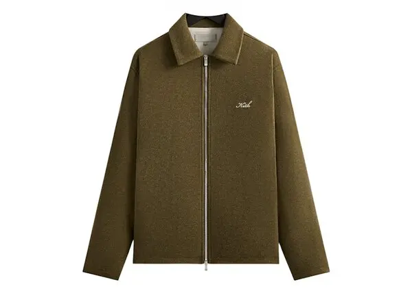 Kith Felted Jersey Lane Coaches Jacket