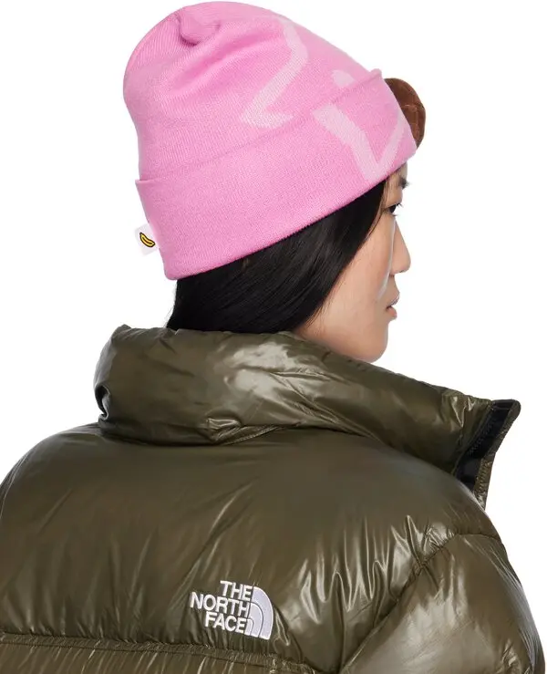 A Bathing Ape Pink Baby Milo Beanie - Pkl | Editorialist