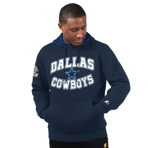 STARTER Dallas Cowboys Thursday Night Gridiron Pullover Hoodie