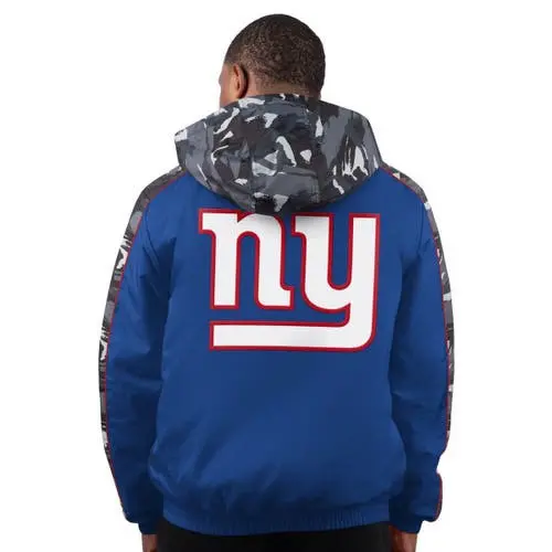 STARTER New York Giants Thursday Night Gridiron Full-zip Jacket