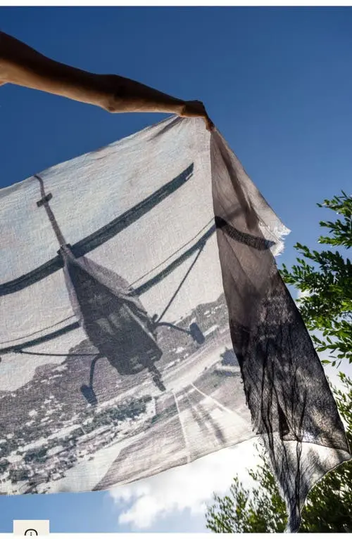 MER ST. BARTH Cashmere Dip Dye Shawl