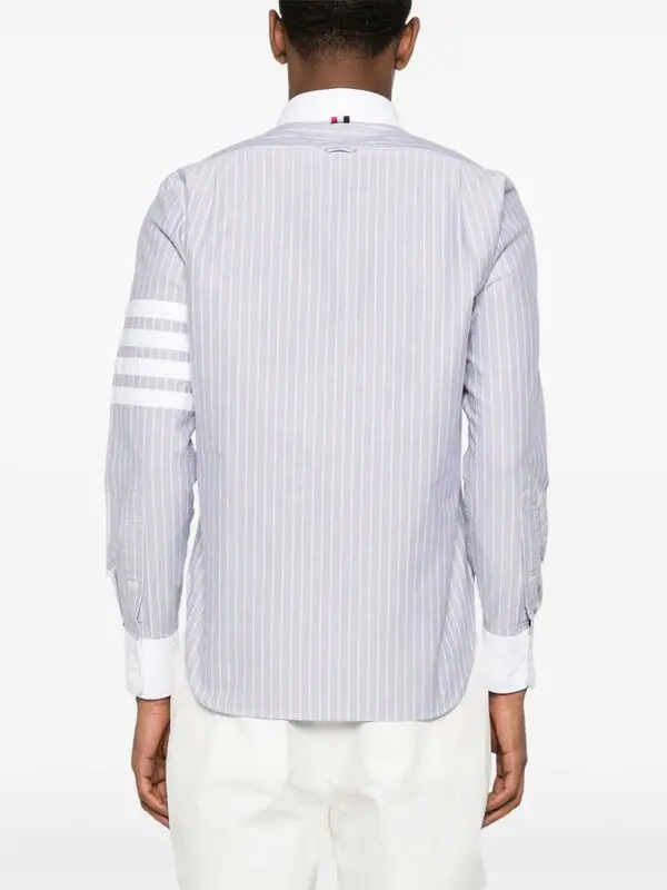 Thom Browne 4-bar Striped Shirt