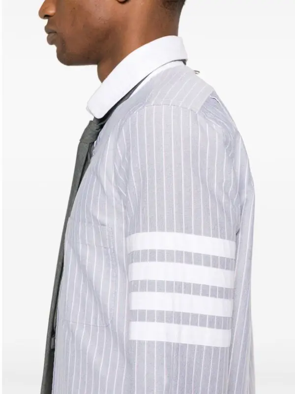 Thom Browne 4-bar Striped Shirt