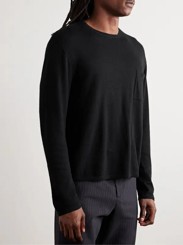 Acne Studios Kluna Logo-appliquéd Cashmere Sweater