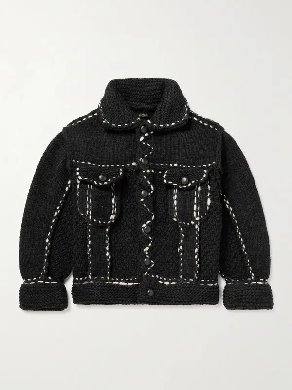 Kapital Embroidered Wool Jacket