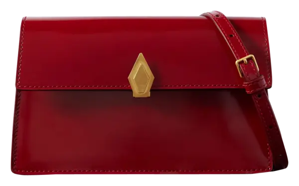 METIER Parallel 22 Leather Shoulder Bag - Red