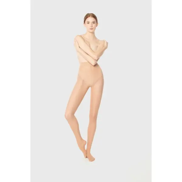 SKYTIGHTS Cabincomfort 70 Denier Sheer Compression Tights - Nude/shade 1