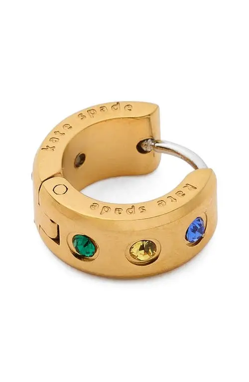 Kate Spade New York Chunky Huggie Hoop Earrings