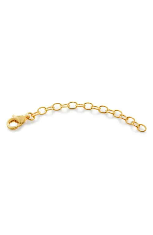 Monica Vinader Chain Extender - Yellow Gold
