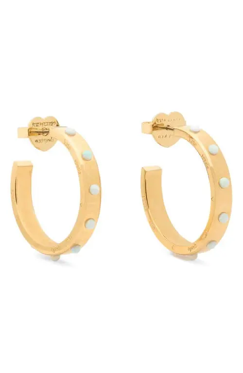 Kate Spade New York Faux Hoop Earrings - Opal