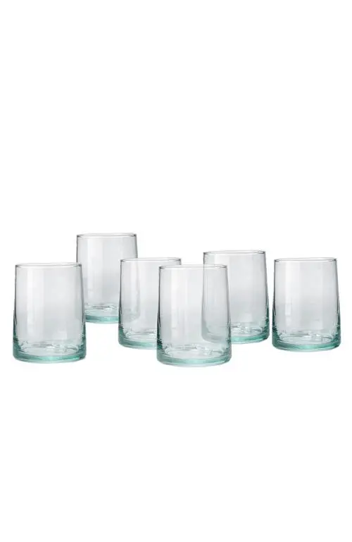 VERVE CULTURE Moroccan Cone Glass Small - Clear