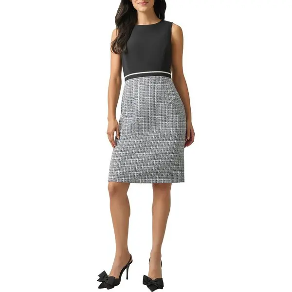 KASPER Sleeveless Sheath Dress