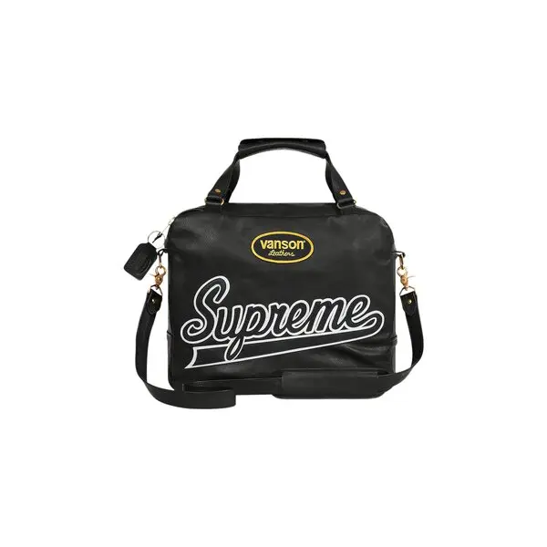 Supreme X Vanson Leathers Spider Web Bag
