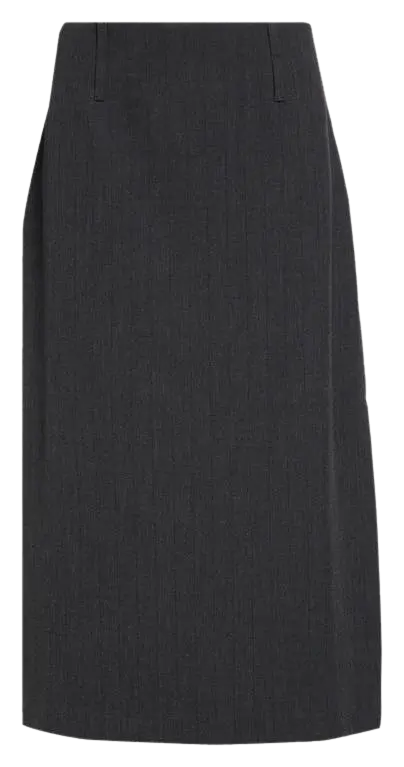 St. John Pinstripe Skirt