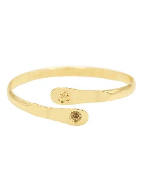 DLORIA Hollywood Sensation Yoga Cuff Bracelet - Gold