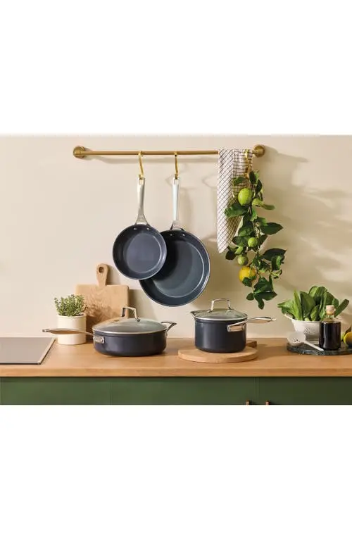 LE CREUSET 6-piece Essential Nonstick Ceramic Cookware Set - Black