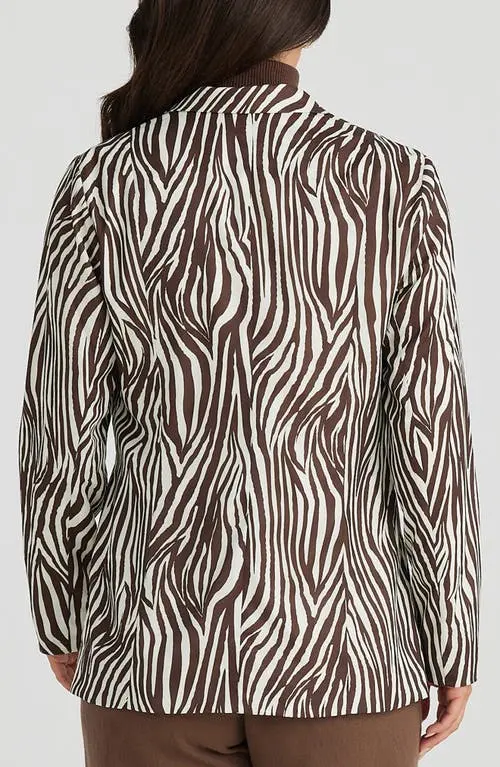 BRAVE+TRUE Blake Abstract Striped Jacket