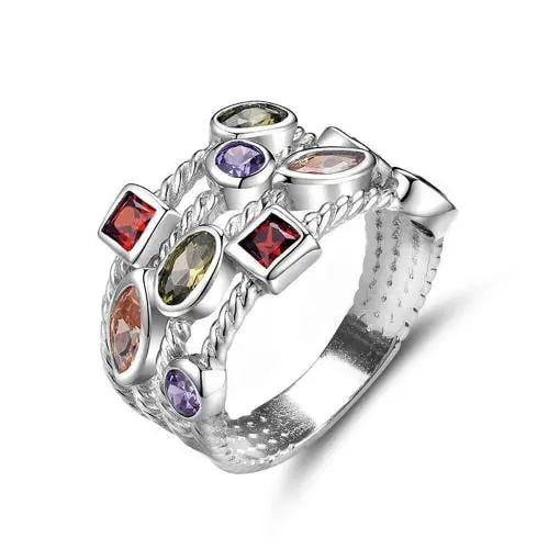 DLORIA Hollywood Sensation Stacked Ring