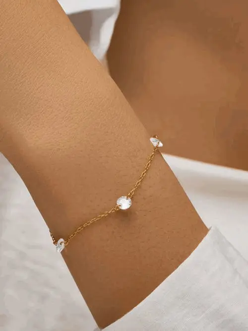 DLORIA Hollywood Sensation Eternal Glow Aaaaa Cubic Zirconia Bracelet