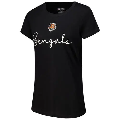 CONCEPTS SPORT Cincinnati Bengals Vector T-shirt & Flannel Pants Sleep Set
