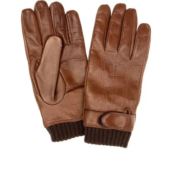 PAULA ROWAN Arlo Leather Gloves - Taupe