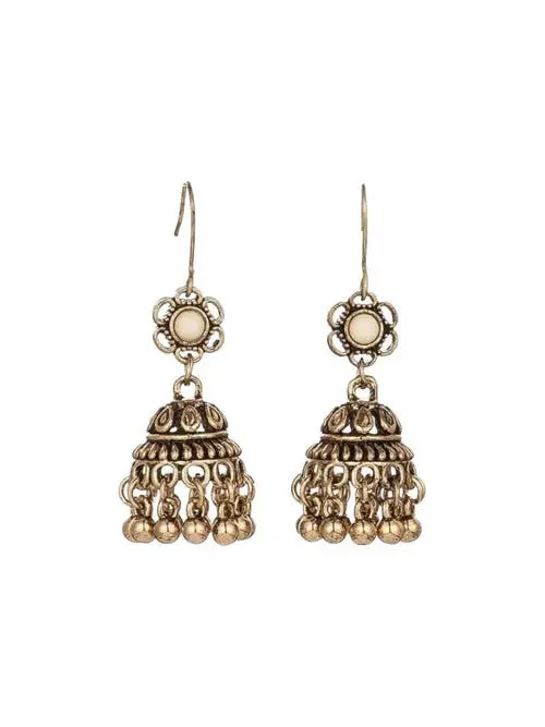 HOLLYWOOD SENSATION Boho Chandelier Earrings - Gold
