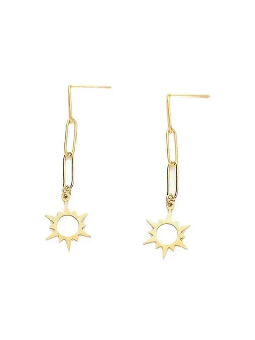DLORIA Hollywood Sensation Star Dangle Earrings