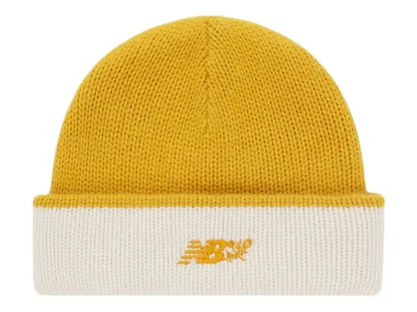 Aimé Leon Dore X New Balance 997 Two Tone Wool Beanie - Yellow
