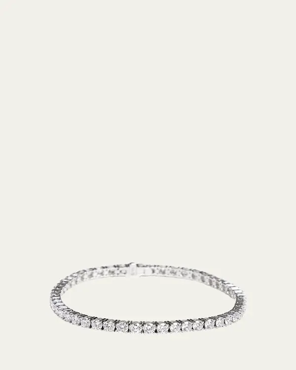 KENDALL ROW 14k 7.00 Tcw Lab Grown Diamond Tennis Bracelet - White Gold
