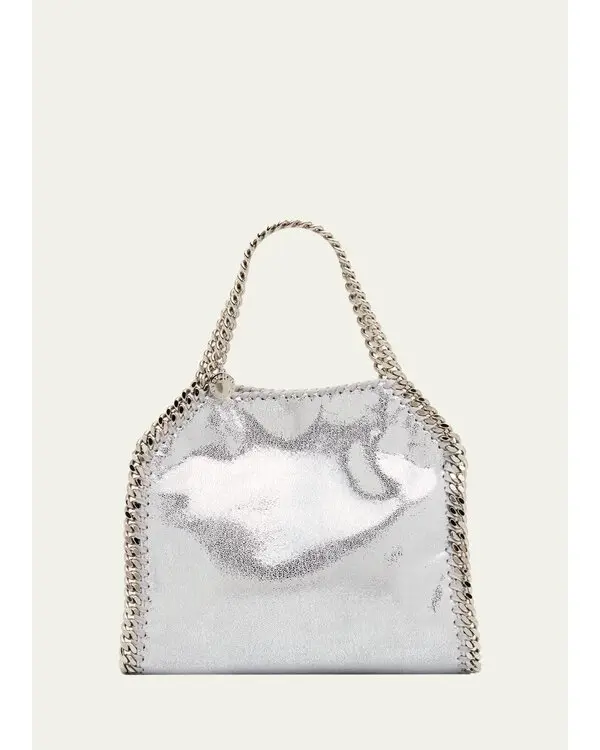 Stella McCartney Falabella Mini Tote Bag - Silver
