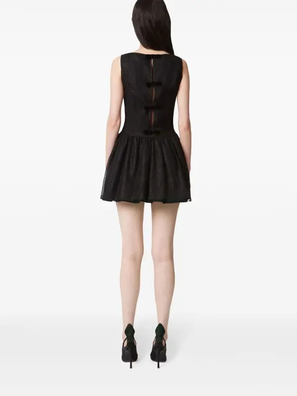Nina Ricci Peplum-hem Mini Dress